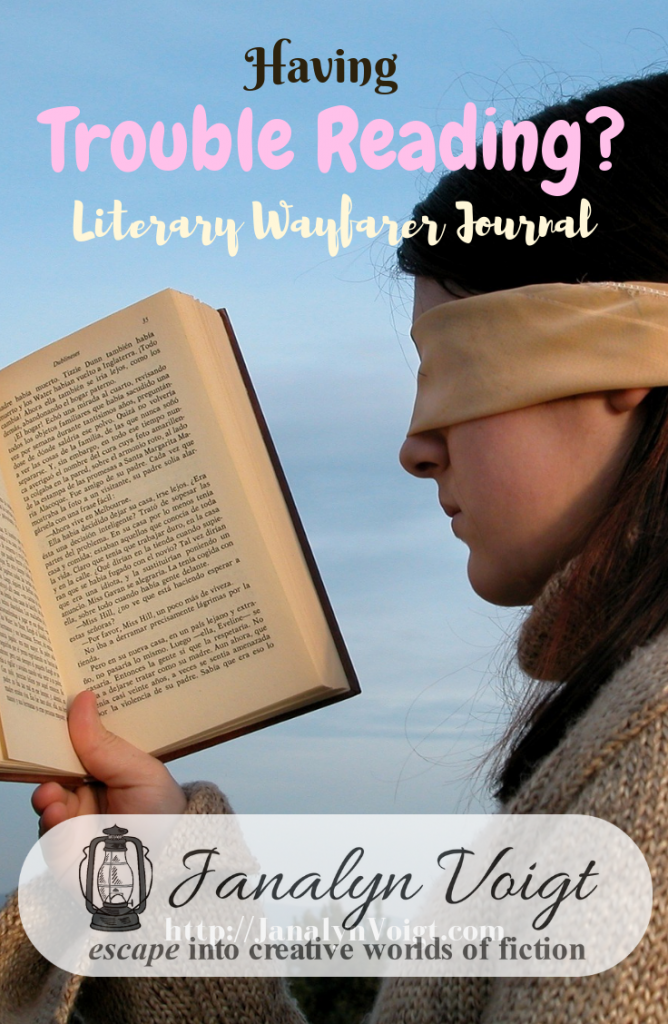 Having Trouble Reading? - Janalyn Voigt